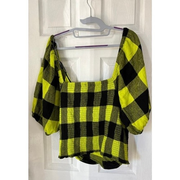 BP+Wildfang | Tops | Bpwildfang Green Crop Top | Poshmark